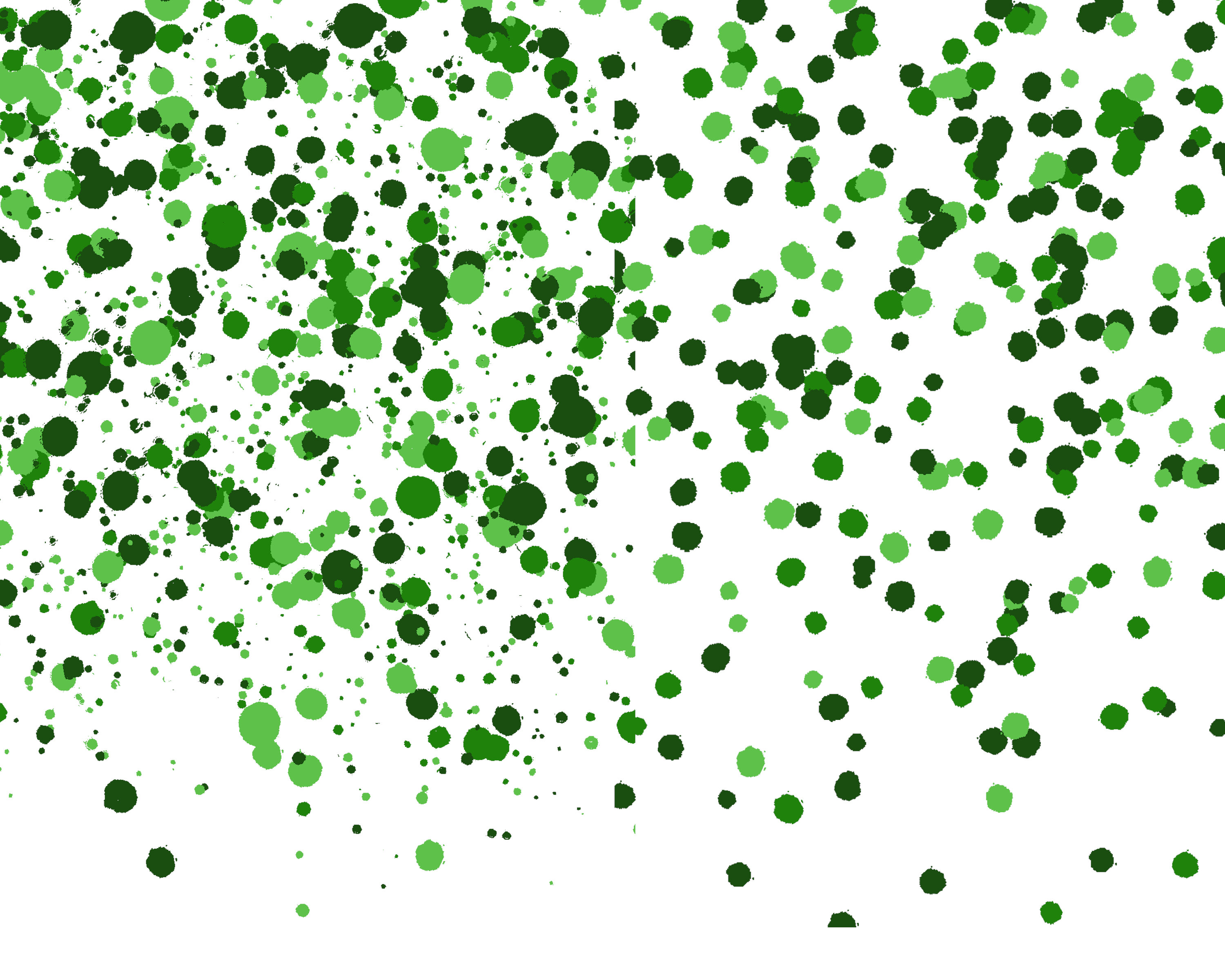 Digital Confetti Green Border Confetti Clipart Confetti - Etsy