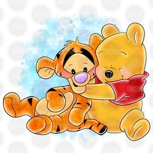 Winnie the Pooh, Pooh Bear Tigger Cute Clip Art PNG, Cartoon Clipart ...