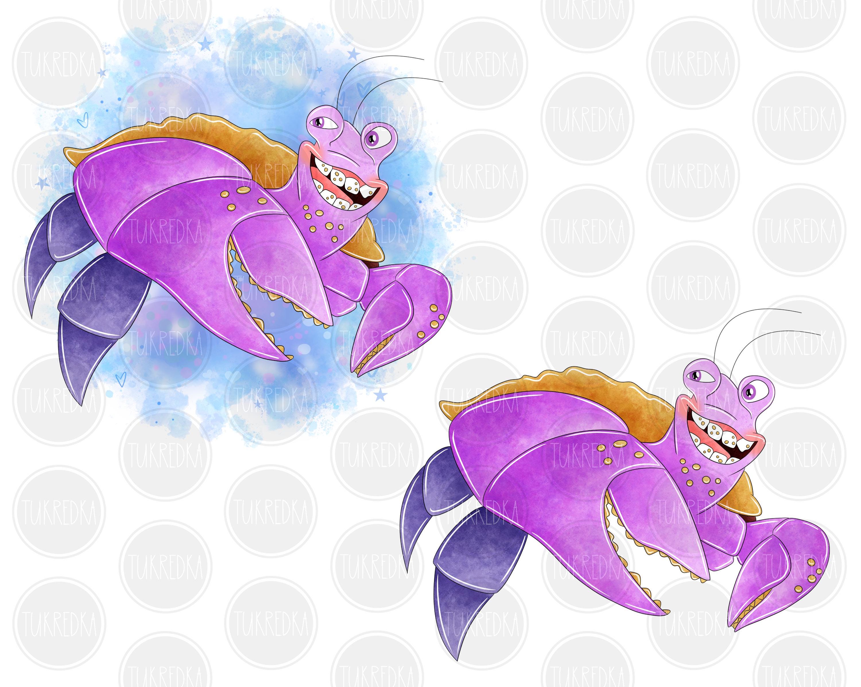 Tamatoa Clipart Sublimation PNG, Vaiana Clipart, Moana Cartoon ...