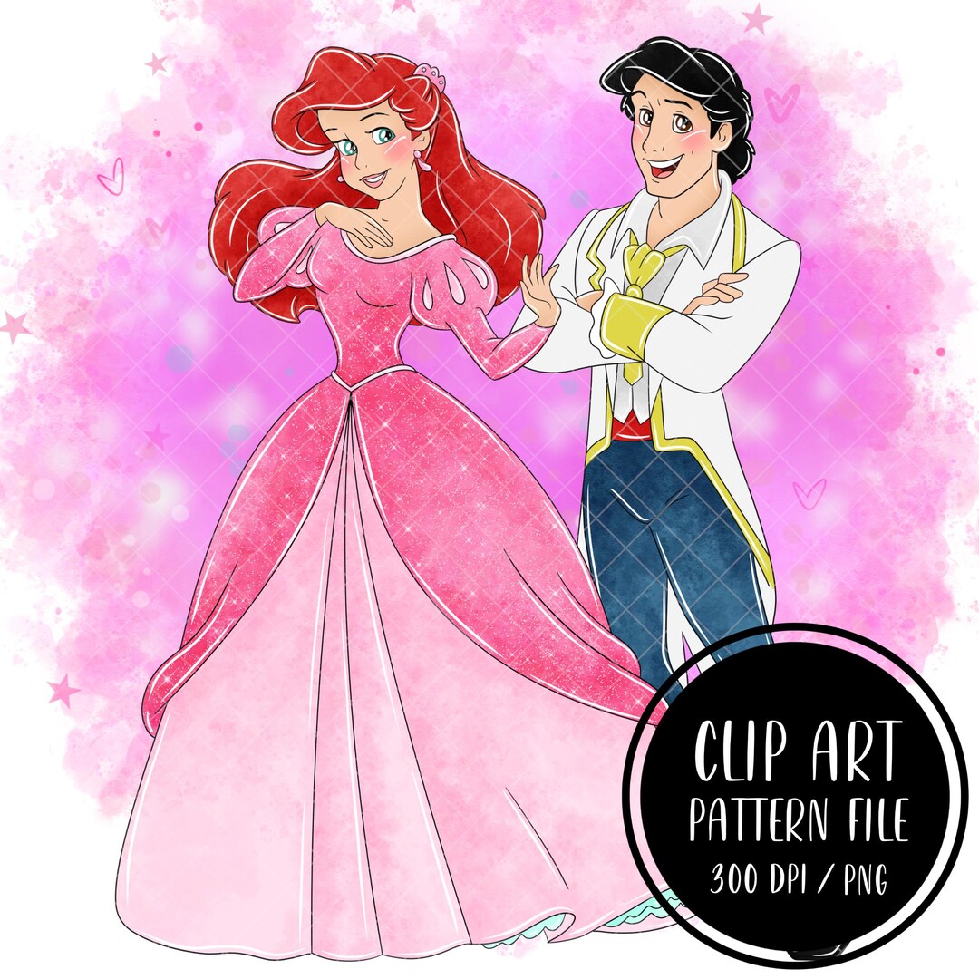 Princesa Ariel Clip art, La Sirenita PNG Clip art, Sublimación de ...
