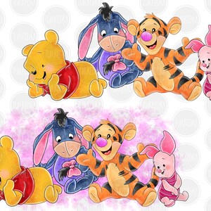Winnie the Pooh, Pooh Bear Piglet Eeyore Tigger Cute Clip Art PNG ...