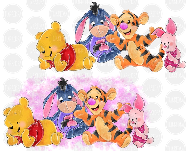 Winnie the Pooh, Pooh Bear Piglet Eeyore Tigger Cute Clip Art PNG ...