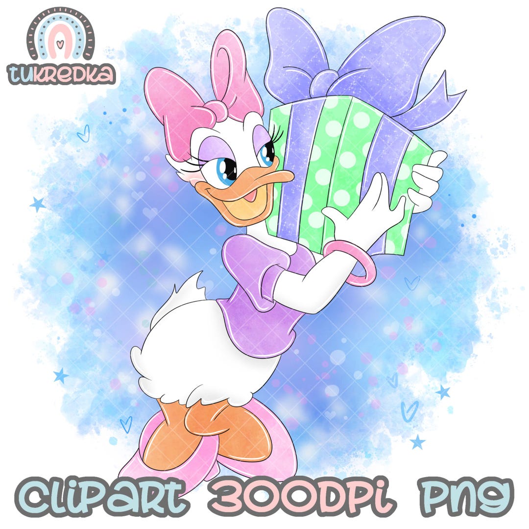 Daisy Birthday Clipart, PNG Clip Art, Cartoon Sublimation Pngcartoon ...