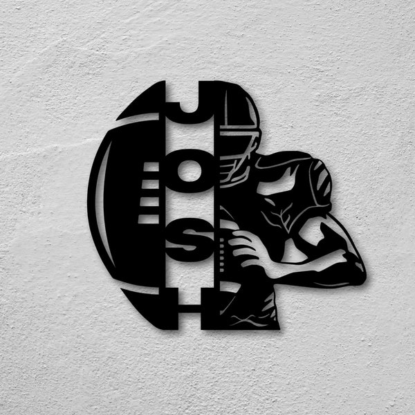 Metal Football - Etsy