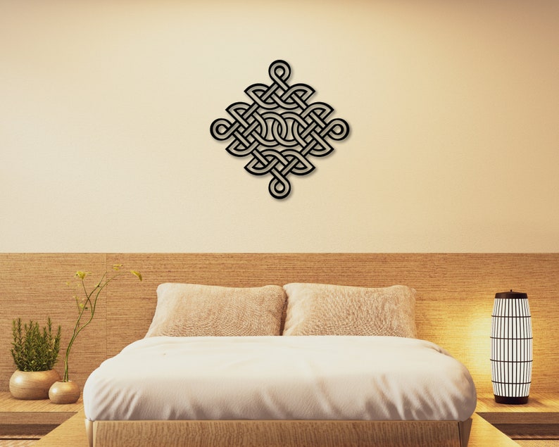 Celtic Knot Metal Sign, Celtic Metal Sign, Celtic Wall Art, Celtic Wall ...
