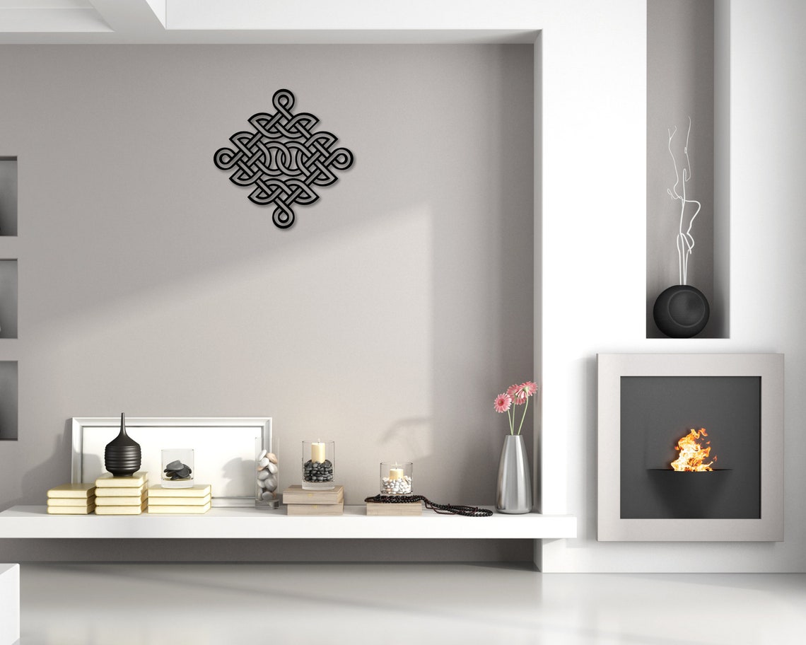 Celtic Knot Metal Sign, Celtic Metal Sign, Celtic Wall Art, Celtic Wall ...