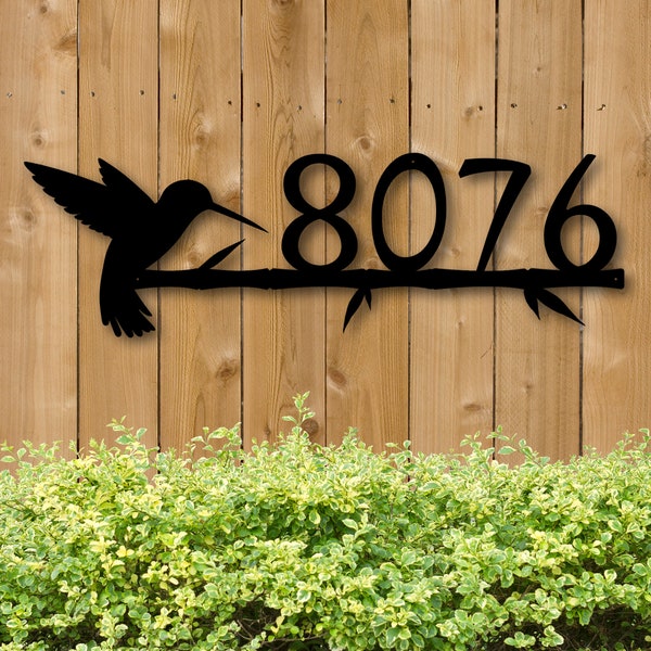 Metal Bird Address Signs - Etsy