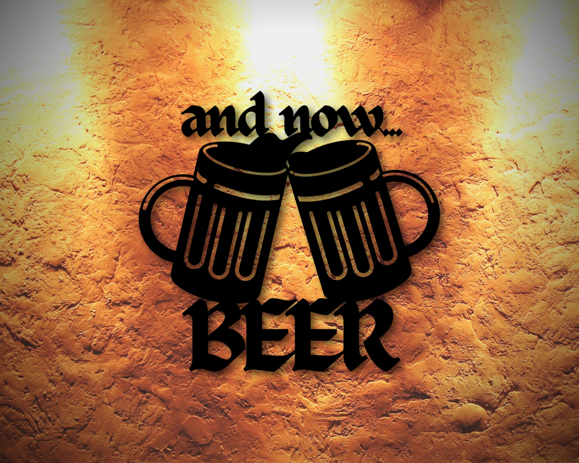 Metal beer sign - munimoro.gob.pe