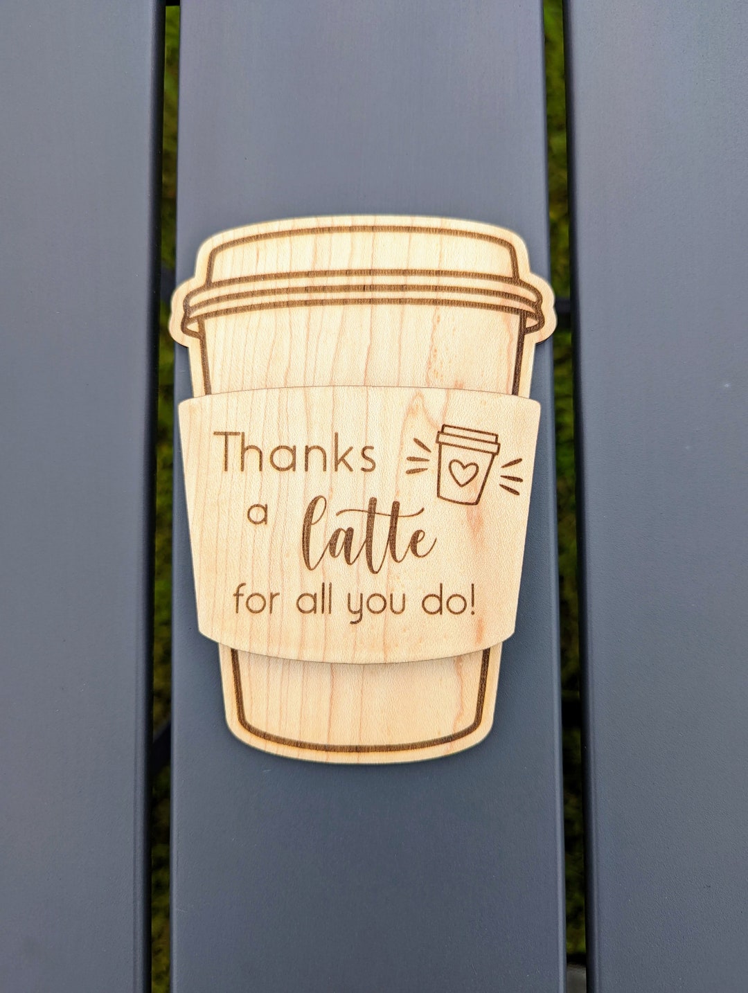 Thank You Gift Card Holder, Reuseable Gift Card Holder, Coffee Mug Gift ...