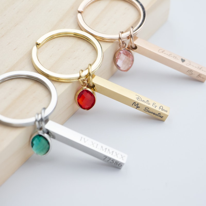 Engraved Key Chain - Etsy