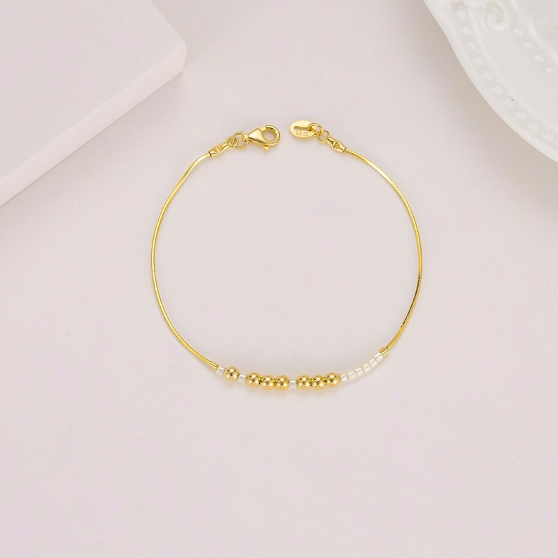 Custom Morse Code Bracelet Custom Secret Message Friendship - Etsy