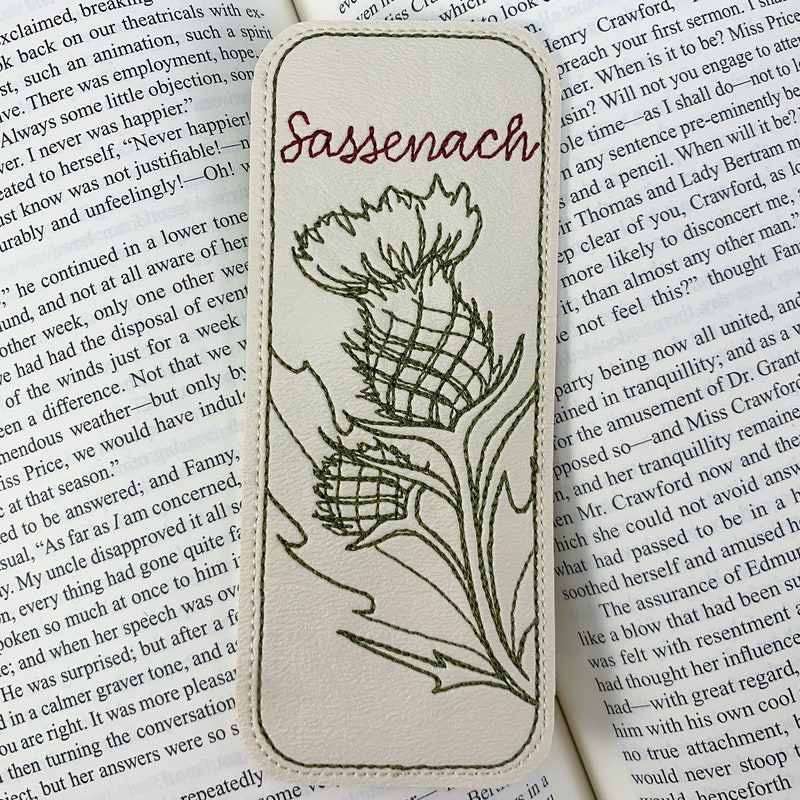 Thistle Bookmark - Etsy