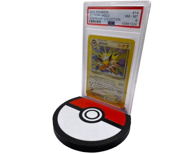 Pokeball Card Display Stand - Etsy