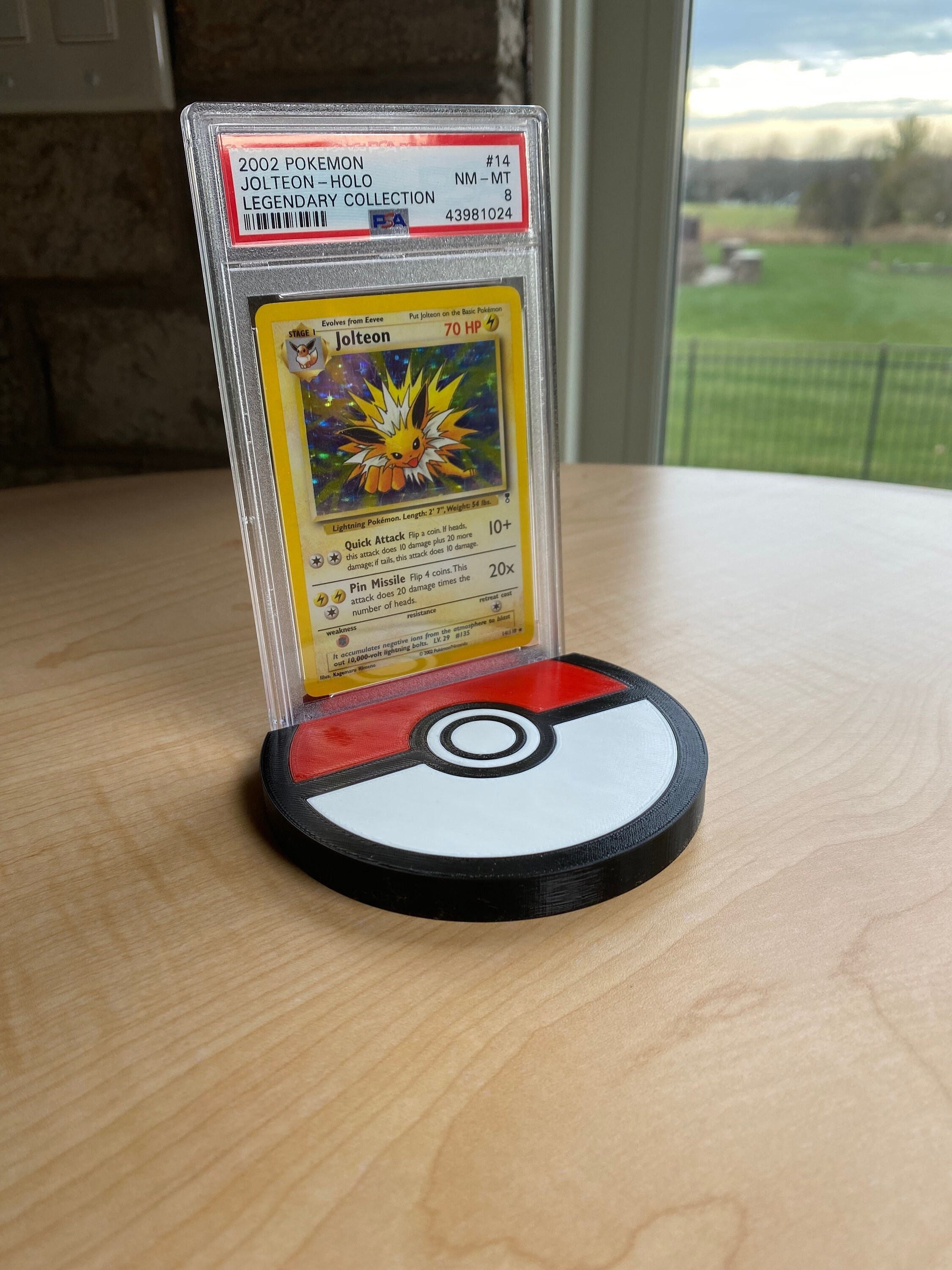 Pokeball PSA Card Holder/stand - Etsy