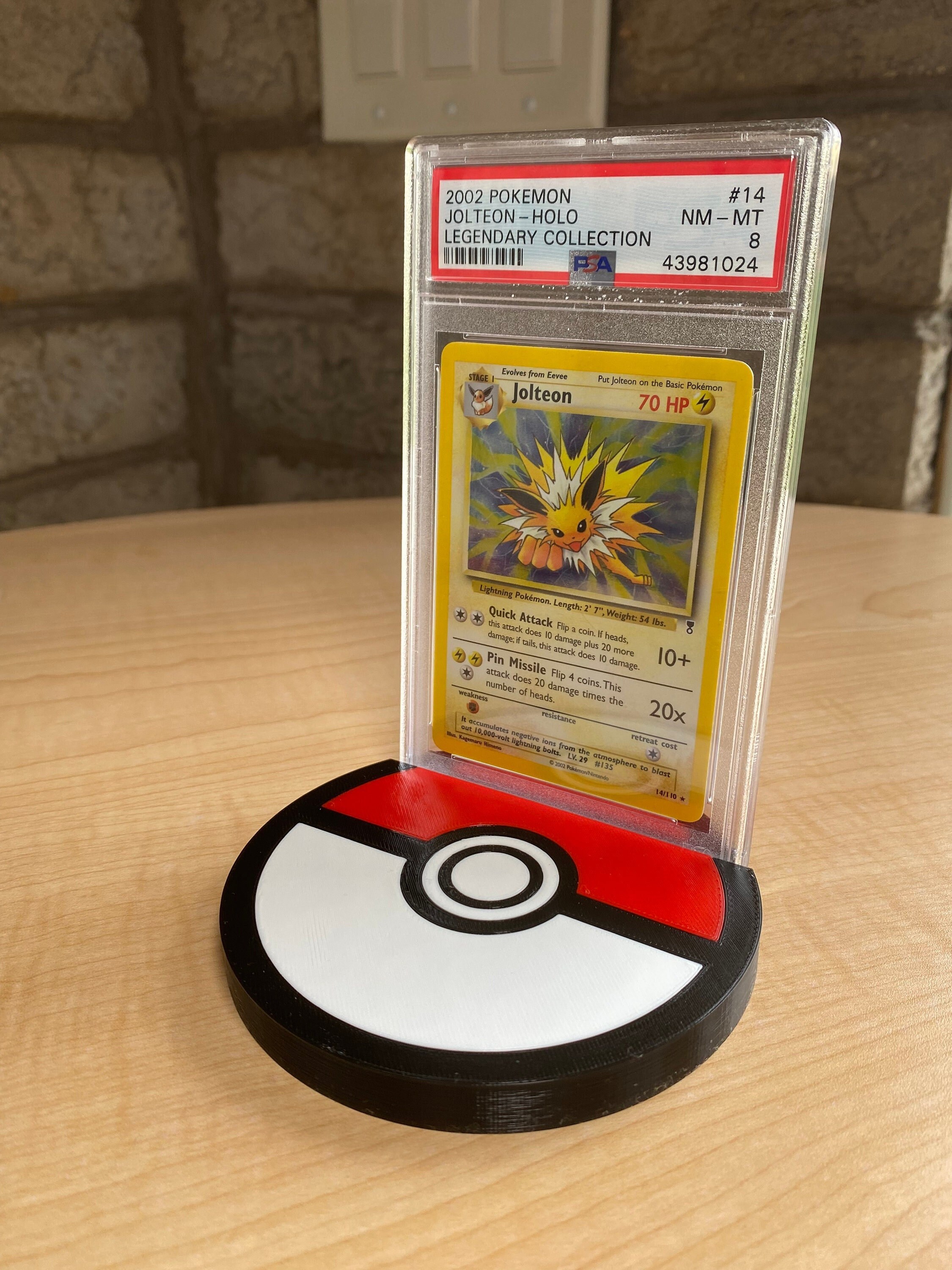 Pokeball PSA Card Holder/stand - Etsy
