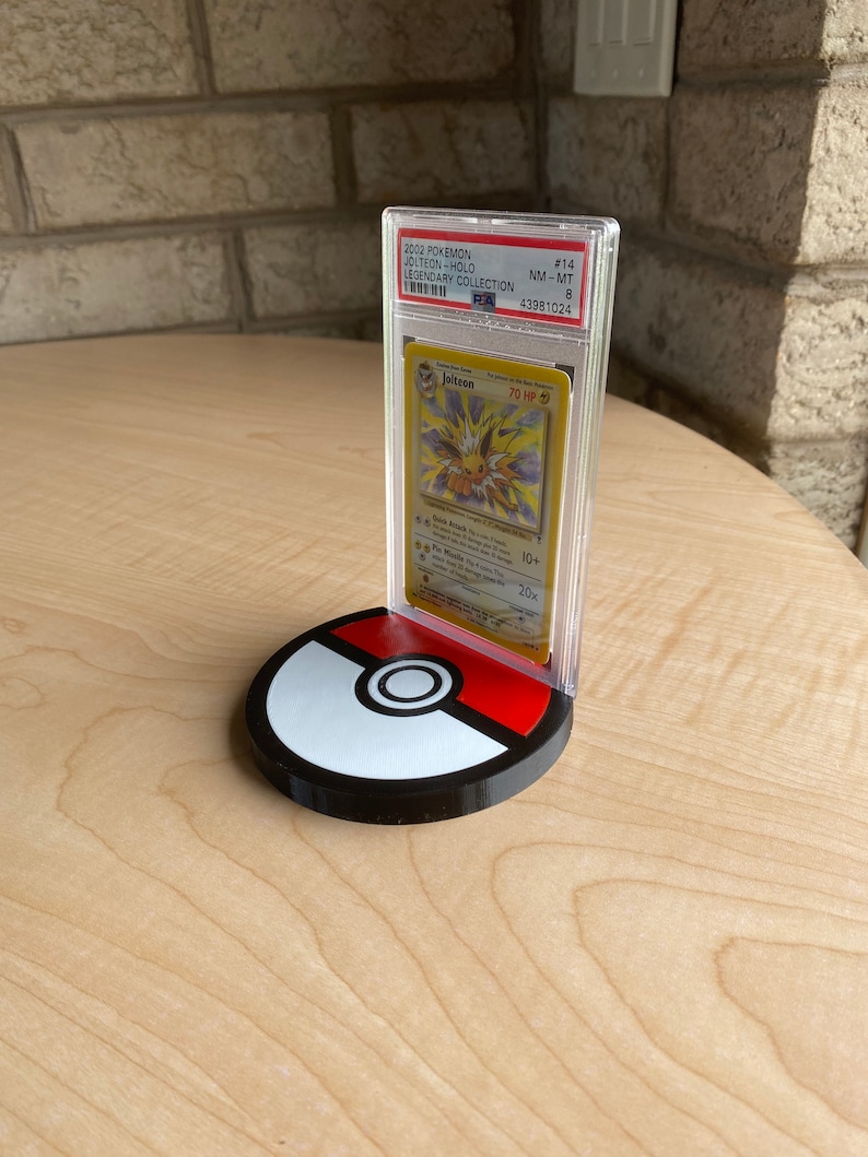 Pokeball PSA Card Holder/stand - Etsy