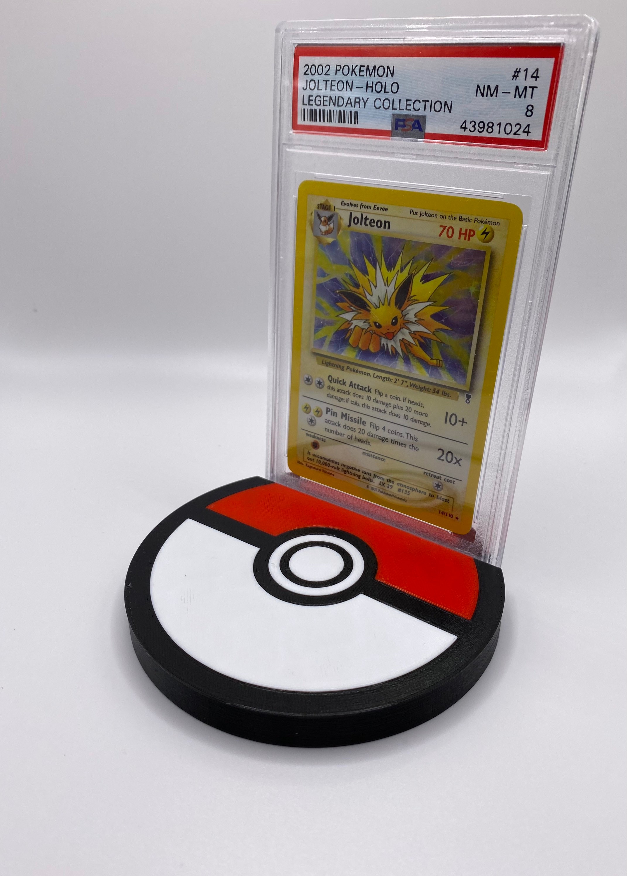 Pokeball PSA Card Holder/stand - Etsy