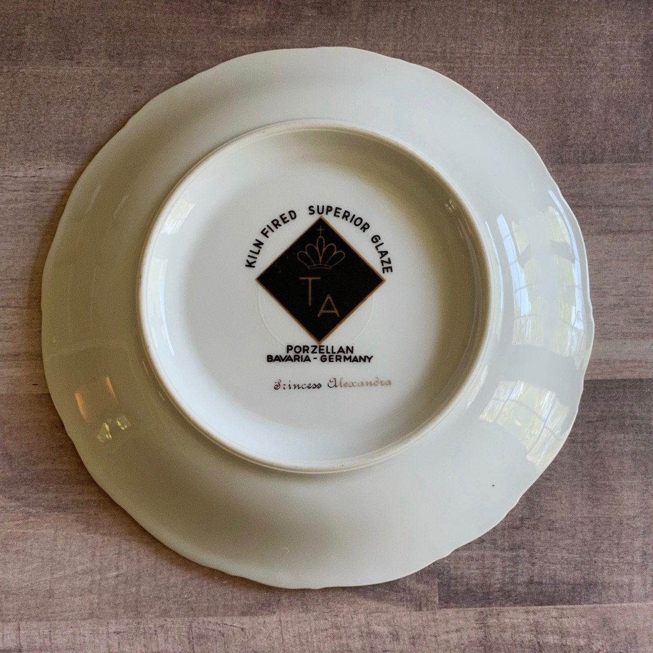 Princess Alexandra Cup & Saucer Set; Porzellan China, Bavaria-germany ...