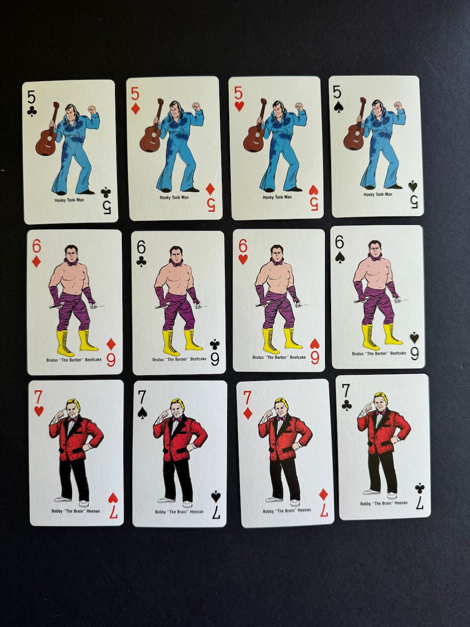 1988 WWF Super Stars Playing Cards, Complete Set, 54 Cards, Titansports ...