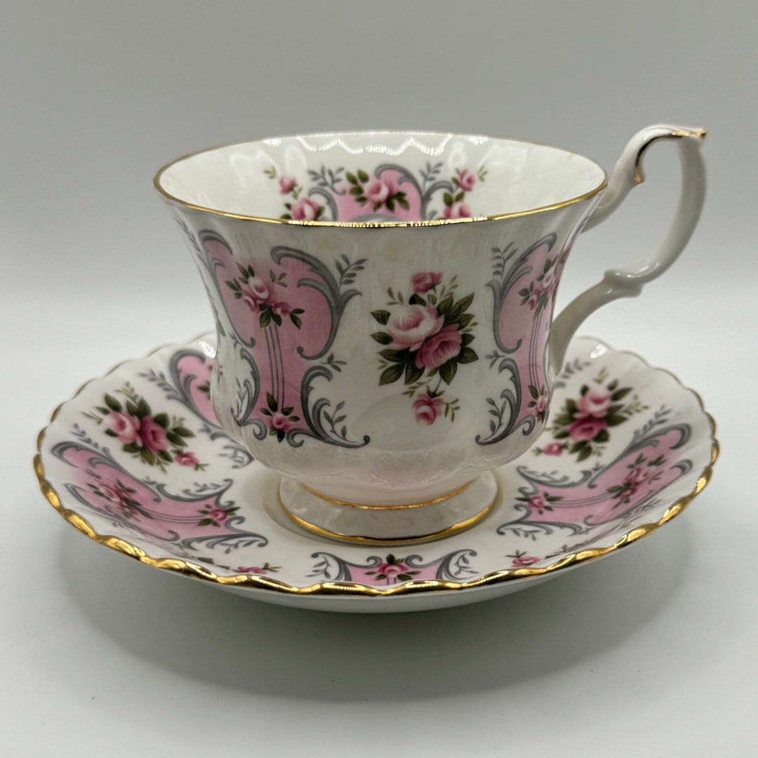 Royal Albert Love Story Series Valerie Cup and Saucer, Bone China, Made ...