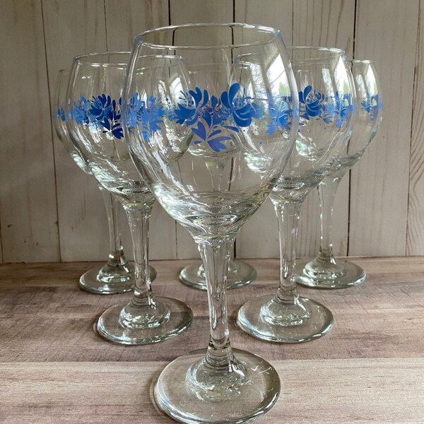 Water Goblets - Etsy