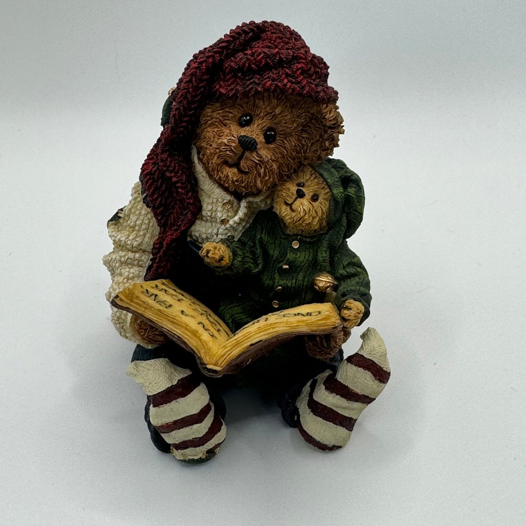 Boyds Bears Figurine Elvin and Ollie 1E/5830 the Bearstone Collection ...