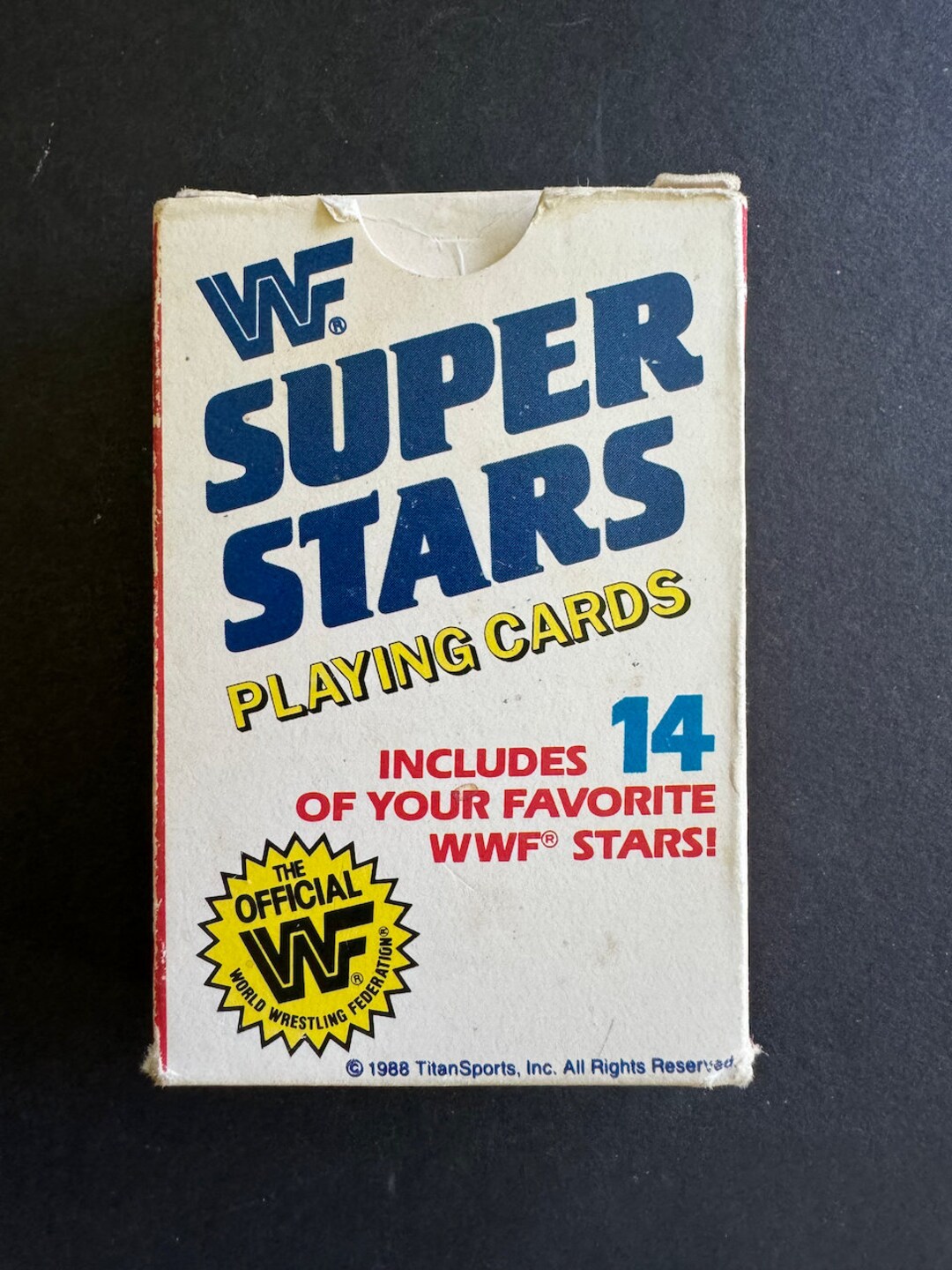 1988 WWF Super Stars Playing Cards, Complete Set, 54 Cards, Titansports ...