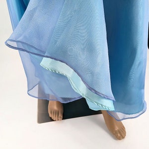 Vintage Y2k Prom Dress 2 Piece Beaded Sequion Mermaid Fairycore Shawl ...