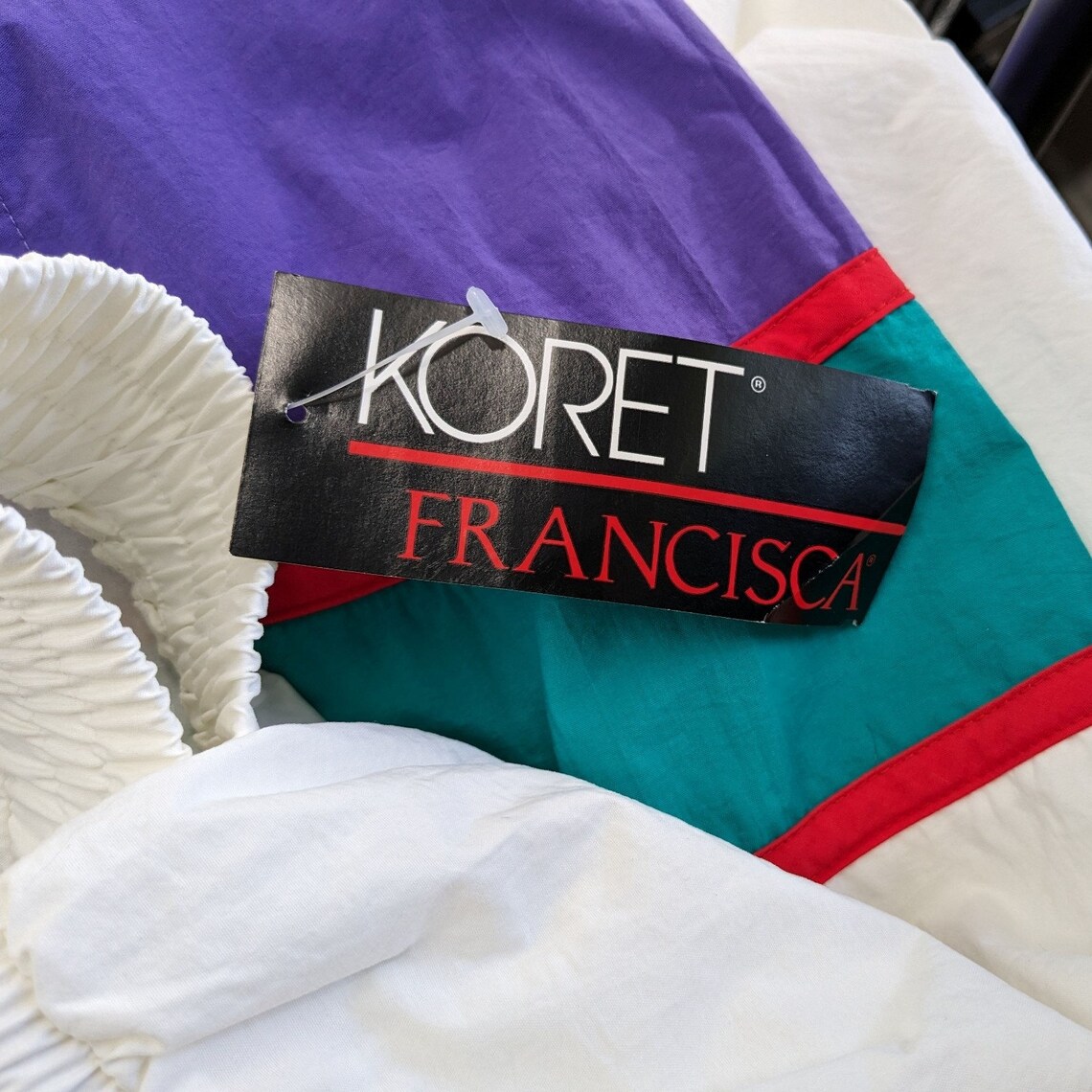 NWT Deadstock Vintage 90s Koret Francisca Windbreaker Jacker Oversized ...