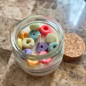 Froot Loops Soy Wax Candles Fruit Loops - Etsy