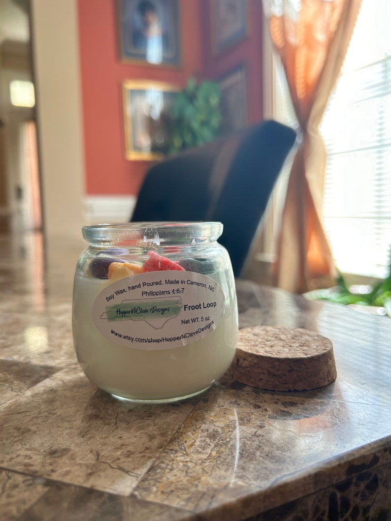 Froot Loops Soy Wax Candles Fruit Loops - Etsy