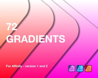 8 Gold Metallic Gradient for Affinity Designer and Affinity - Etsy