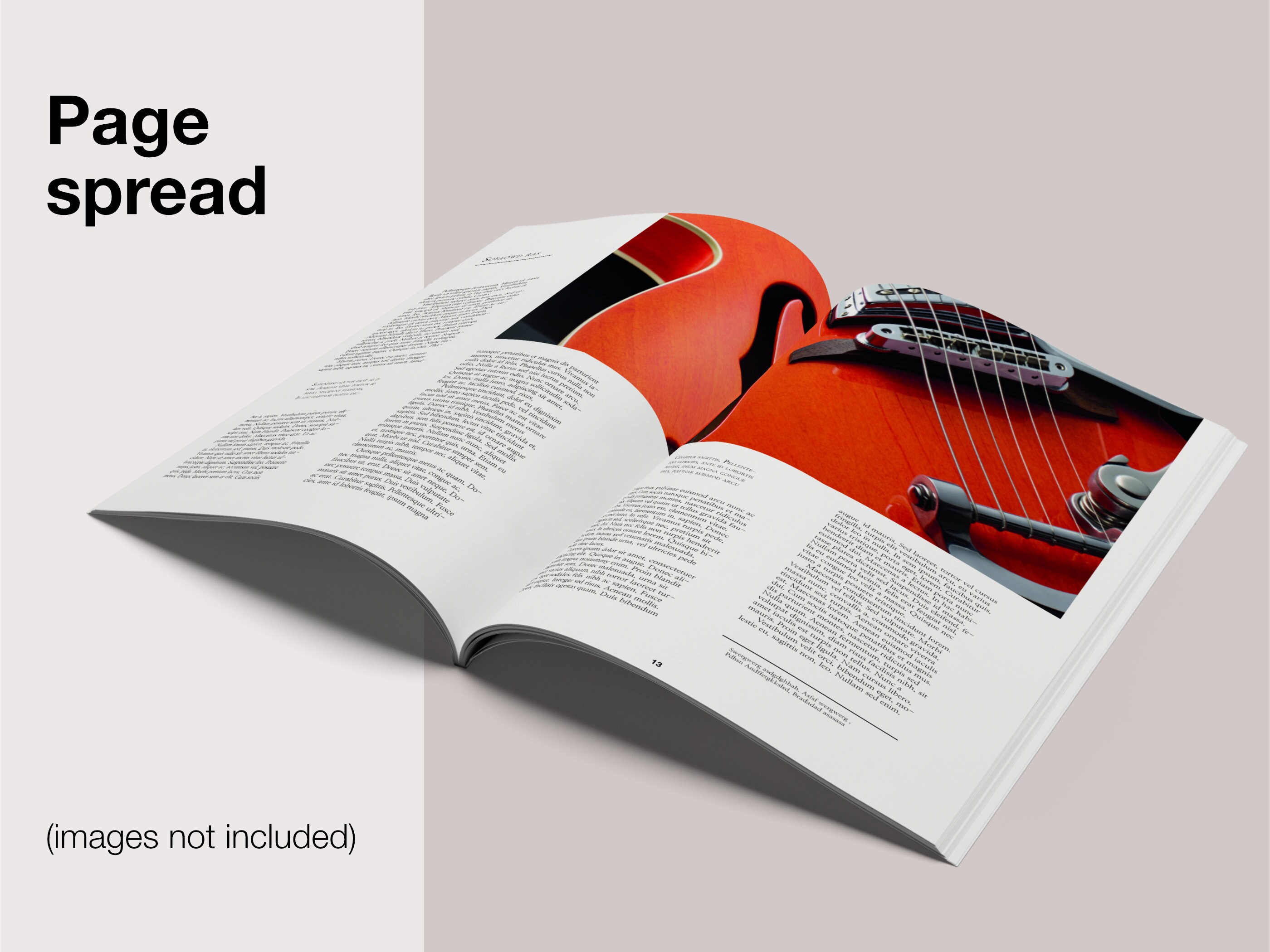 Magazine Mockup for Affinity V2 - Etsy