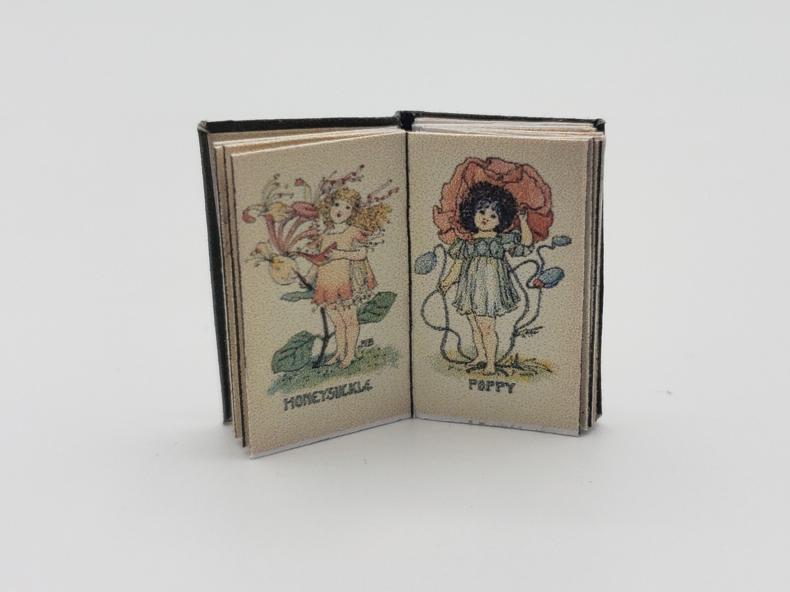 A Flower Book 1/12 Dollhouse Miniature Printable Digital Download - Etsy