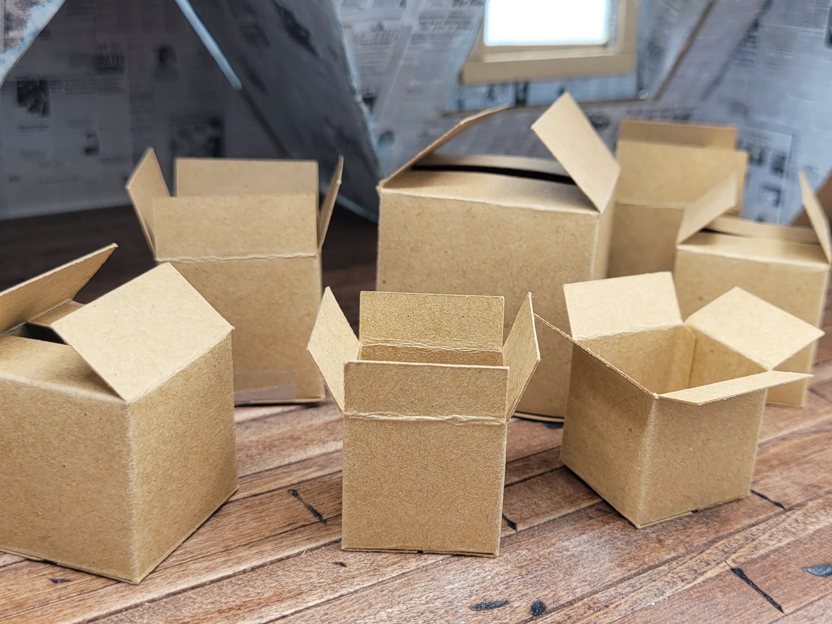 Cricut Pattern Cardboard Box 1/12 Dollhouse Miniature Digital - Etsy