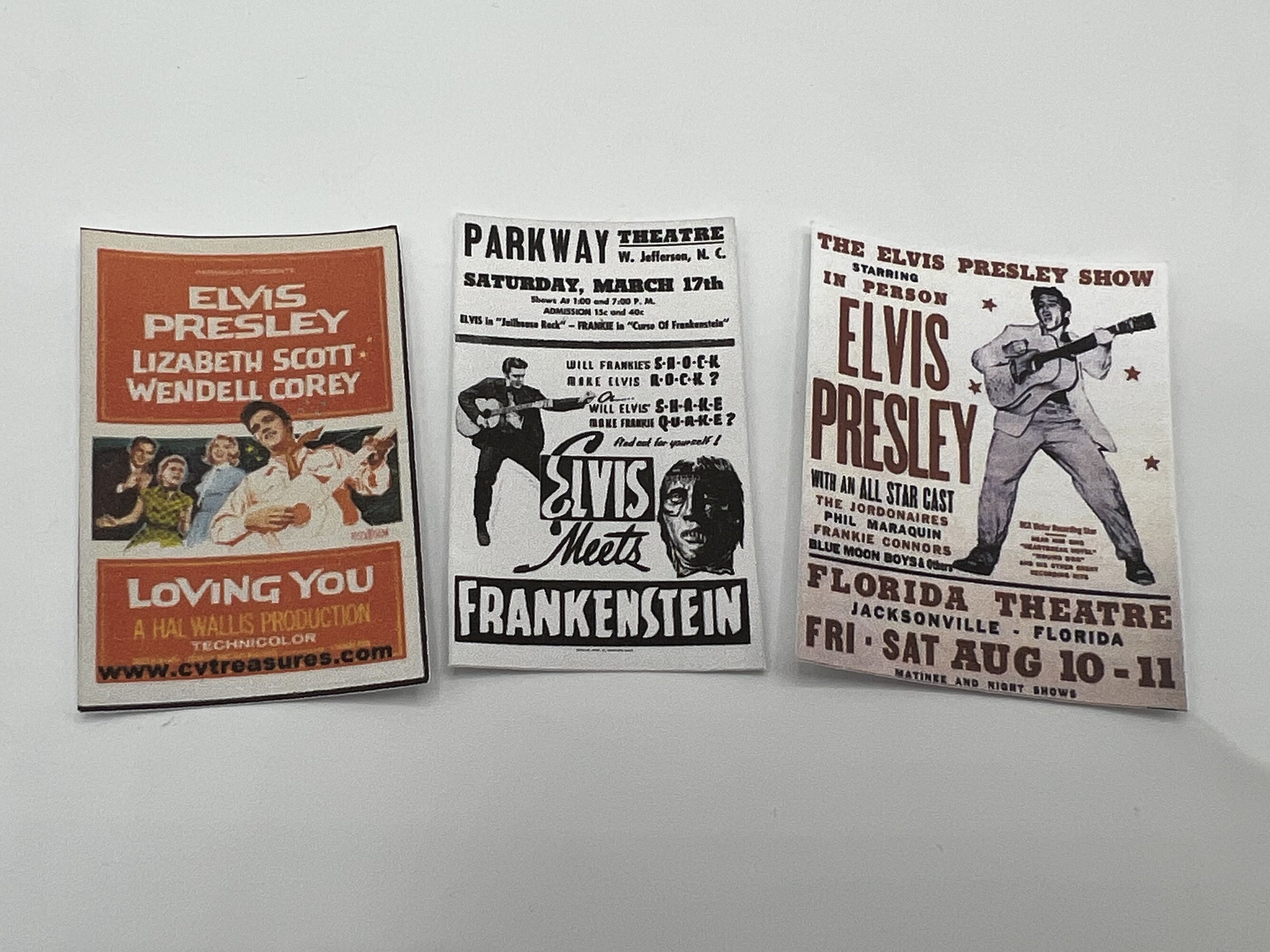 Elvis Memorabilia Papers Set 1/12 Dollhouse Miniatures Printable ...