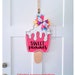 Popsicle Door Hanger, Ice Cream Door Hanger, Popsicle Decor, Summer ...