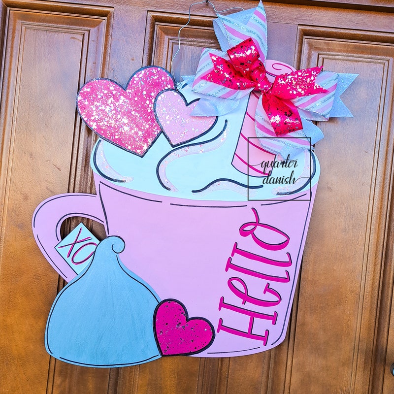 Valentine Door Sign - Etsy