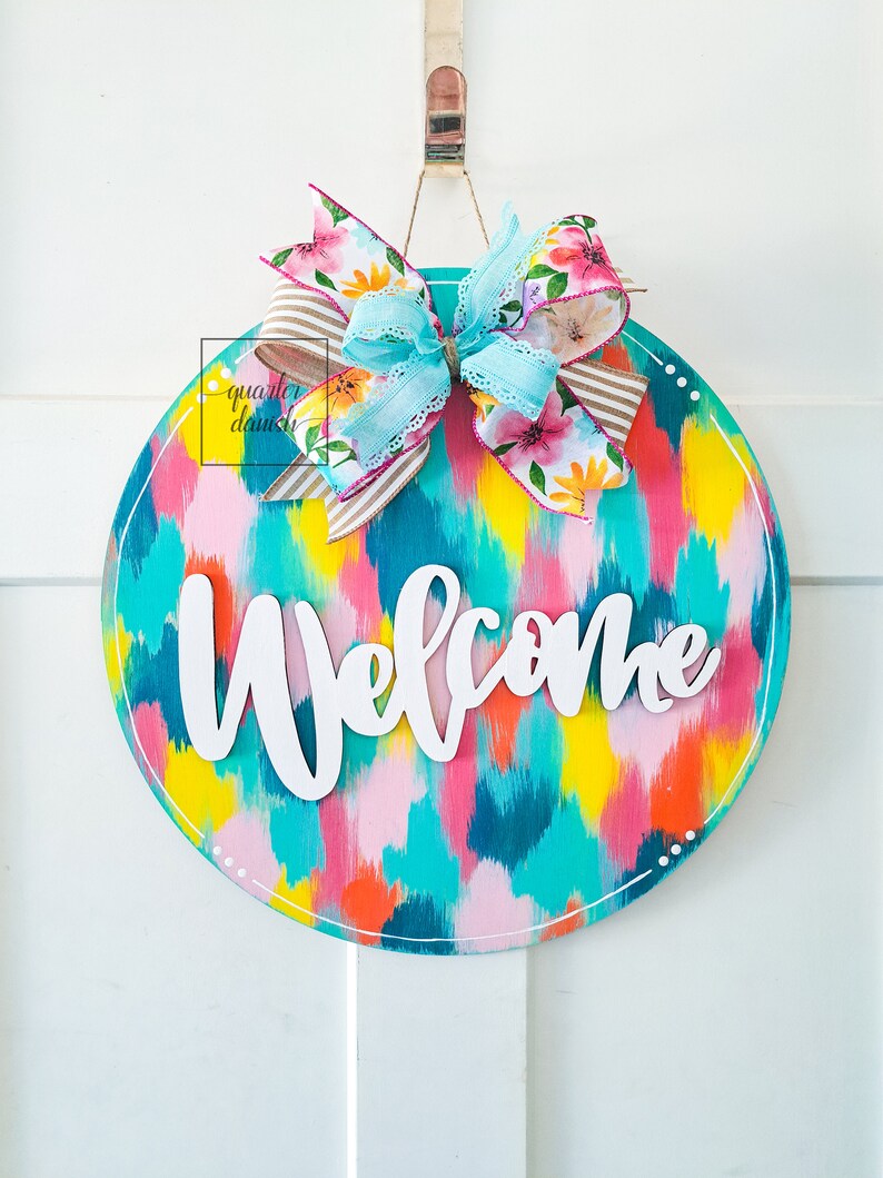 Door Hanger for Summer Welcome Sign, Boho Gifts for Women, Boho Gift ...