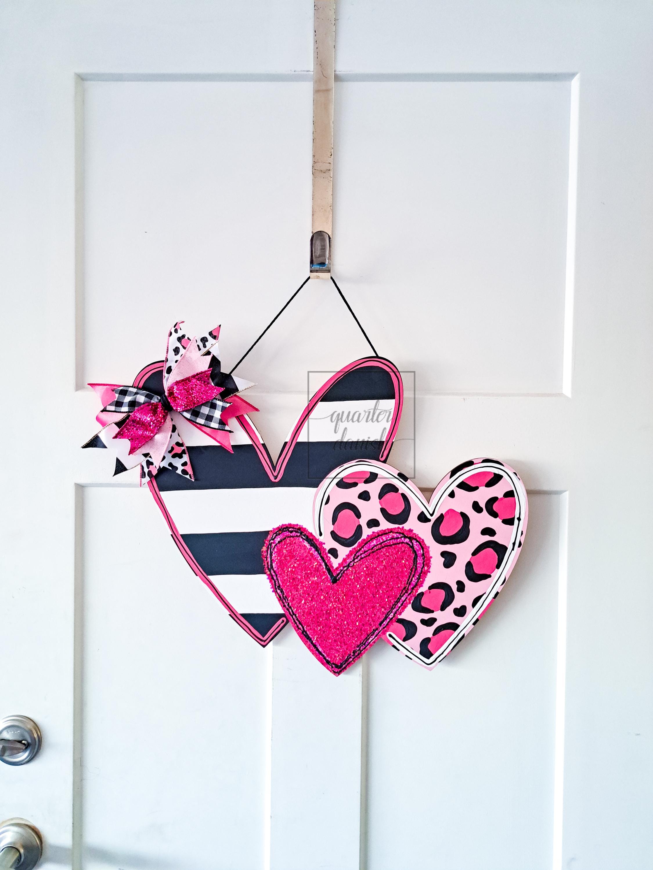 Valentine Door Hanger, Valentines Door Decor, Valentines Door Sign ...