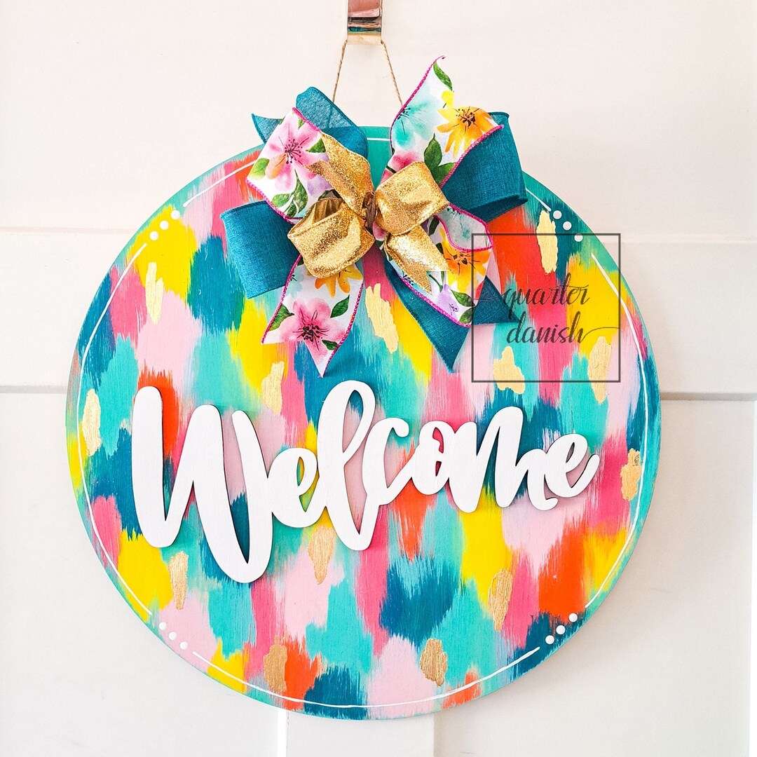 Door Hanger for Summer Welcome Sign, Boho Gifts for Women, Boho Gift ...