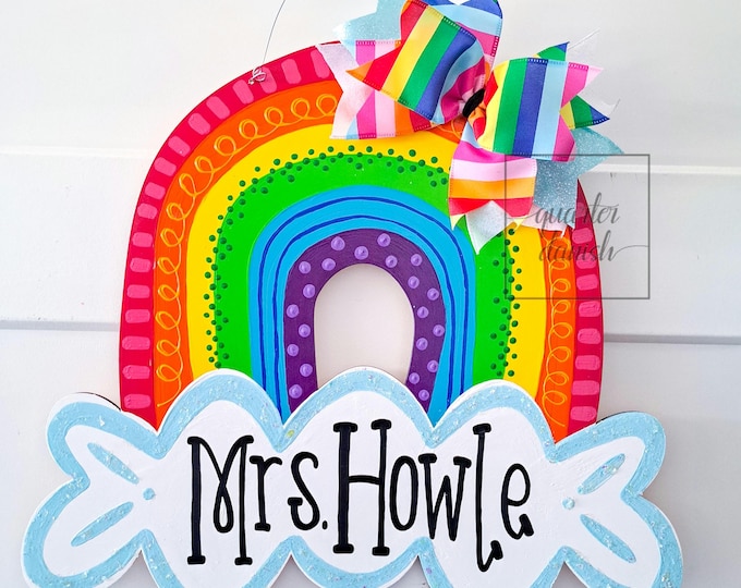 Teacher Door Hanger, Classroom Door Hanger, Back to School Door Hanger ...