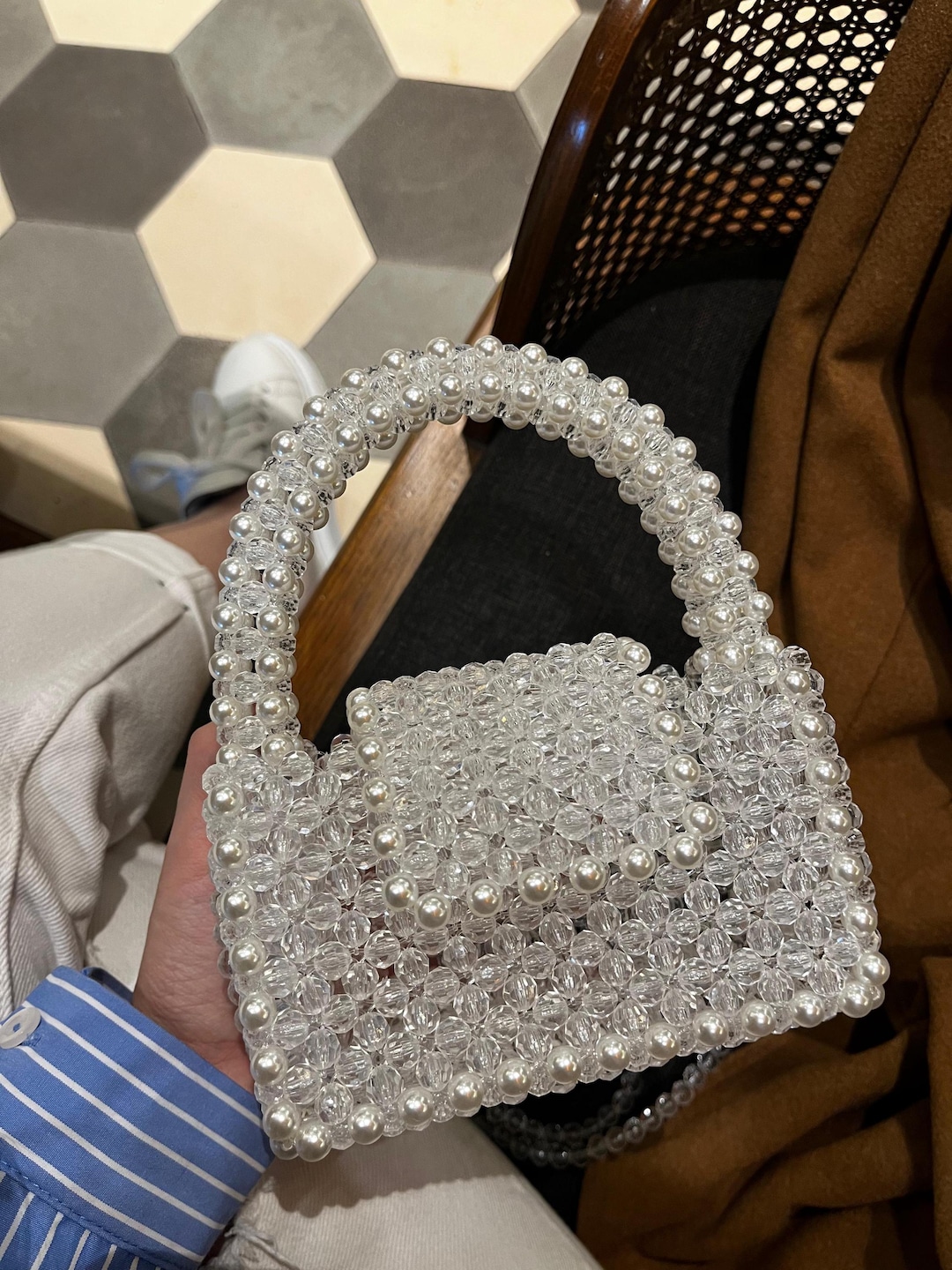 Crystal Bead Bag / Luxury Bead Bag / Evening Bag / Beaded Purse ...