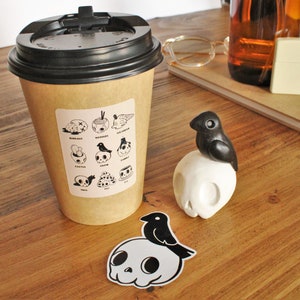 MYSTERY Box - Skull - Blind Box & Sticker | Cute Art Collectables Décor ...