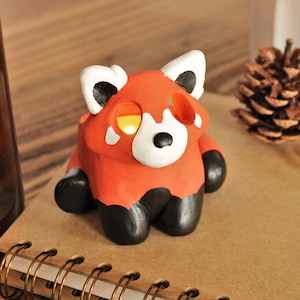 Red Panda Candle Holder | Tealight | Ceramic Animal | Cute Gift | - Etsy