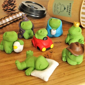 MYSTERY Box - Frog - Blind Box & Sticker | Cute Art Collectables Décor ...