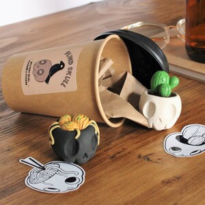 MYSTERY Box - Skull - Blind Box & Sticker | Cute Art Collectables Décor ...