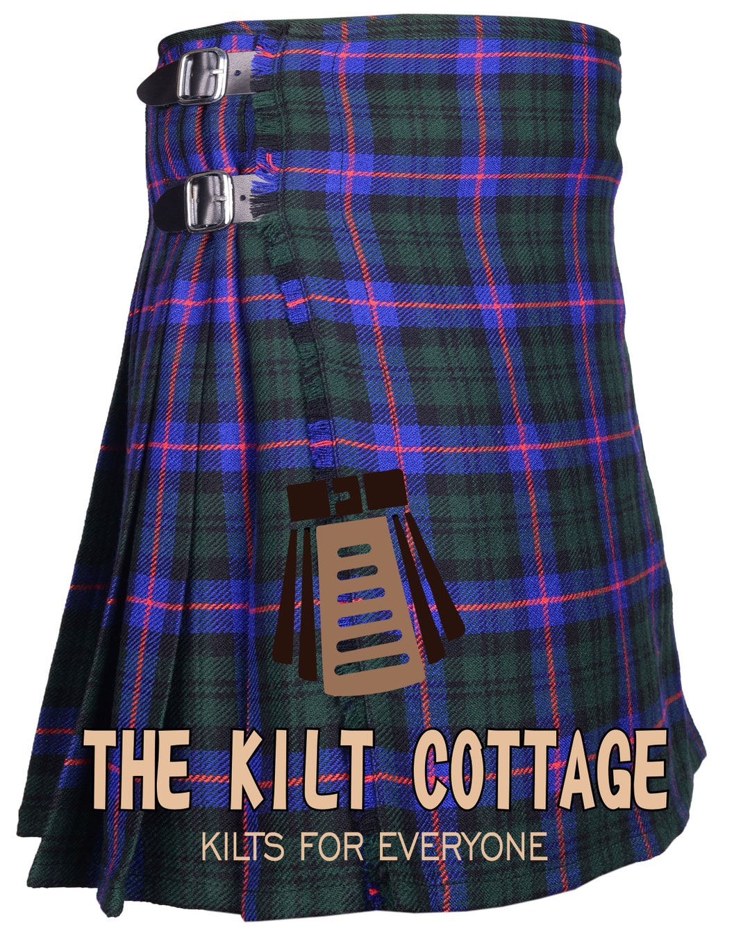 Armstrong Tartan Scottish 8 Yard Kilt for Men - 16oz Acrylic Fabric ...