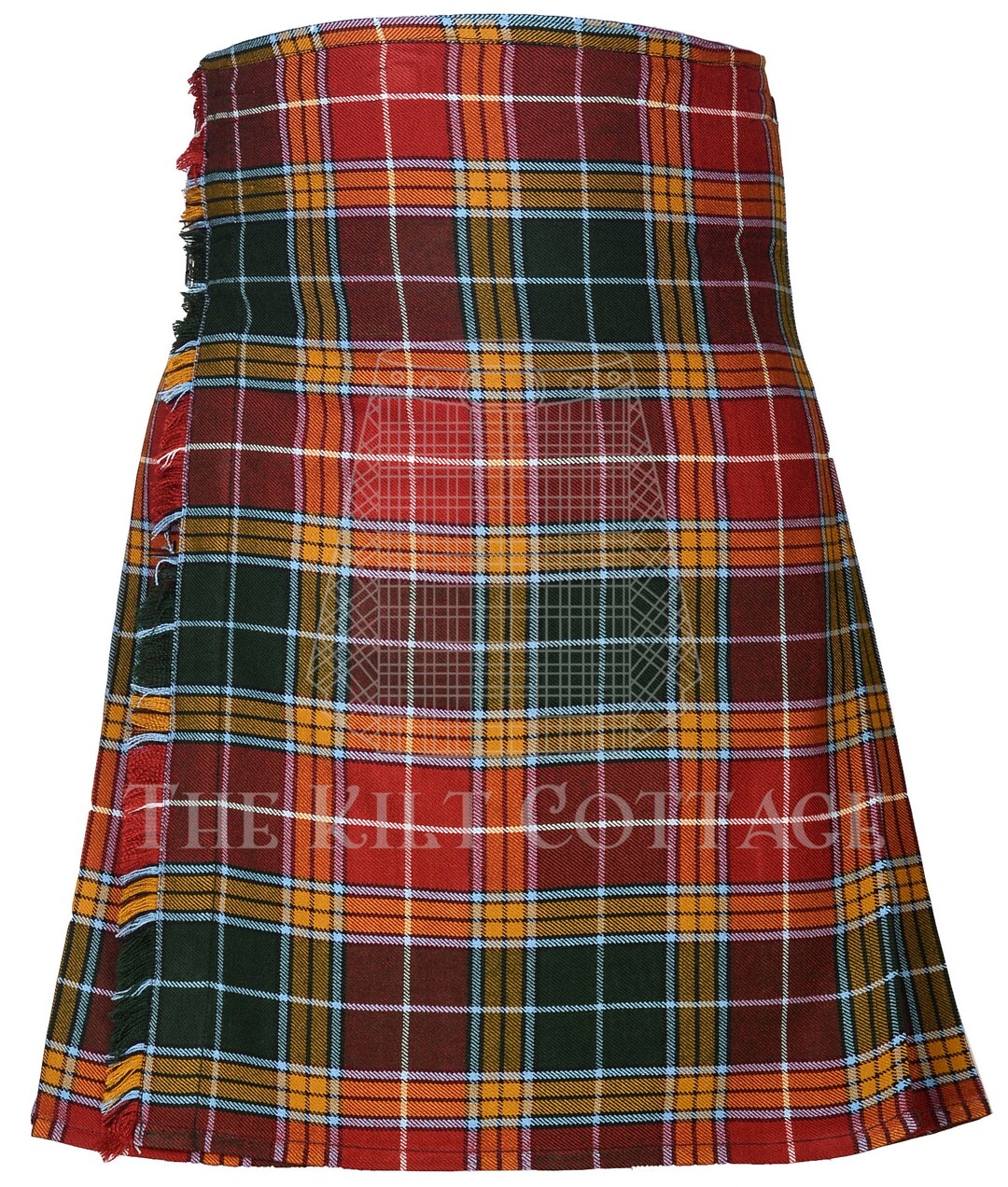 Buchanan Ancient Tartan Scottish 8 Yard Kilt - Custom Made Highlander ...