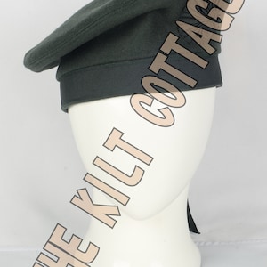 Irish Caubeen Beret Hat - Balmoral Hat French Beret Glengarry Bonnet ...